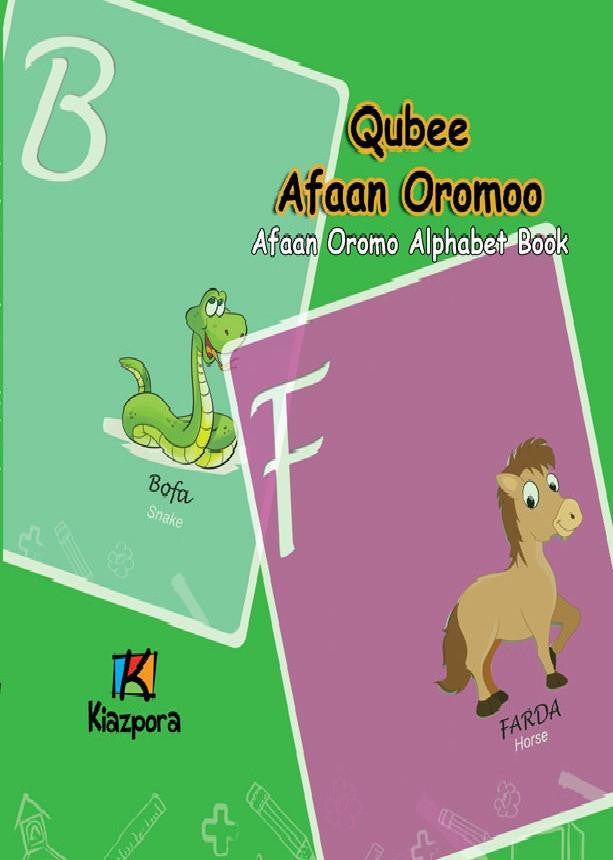Qubee Afaan Oromoo Alphabet Book For Children – MeSh Cart